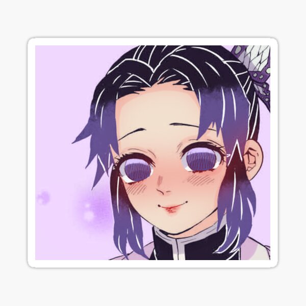 "shinobu colored panel #8" Sticker for Sale by chikii | Redbubble
