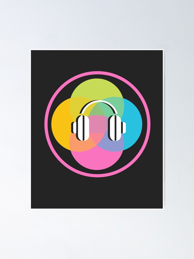 "feel the music logo" Poster by FailedDesign | Redbubble