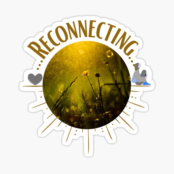 "Reconnecting" Sticker for Sale by Expressions- | Redbubble