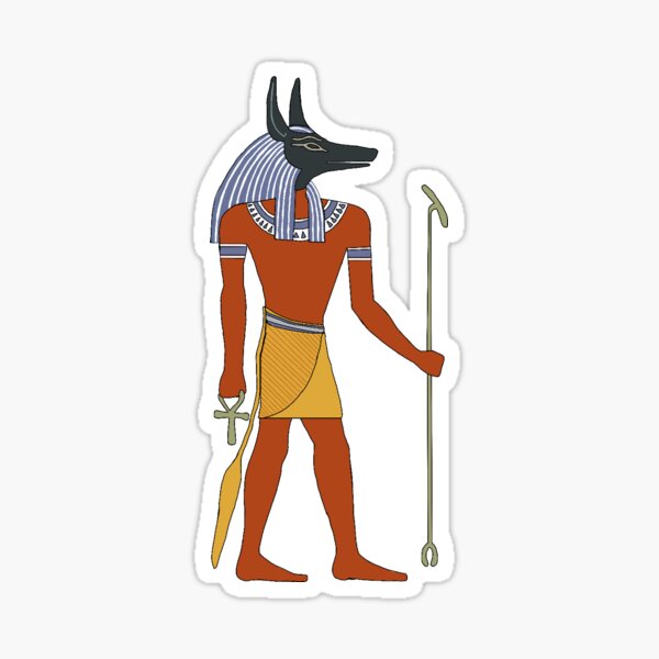 "Anubis" Sticker for Sale by jessxcav | Redbubble