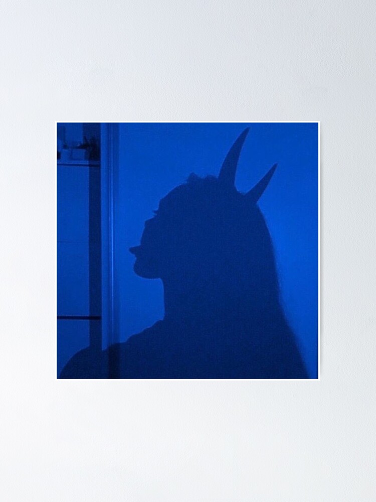 "devil girl shadow" Poster by hifiona | Redbubble
