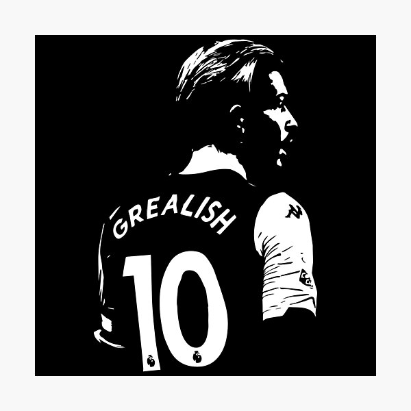 "Jack Grealish designs ,Jack Grealish art " Photographic Print by Color ...