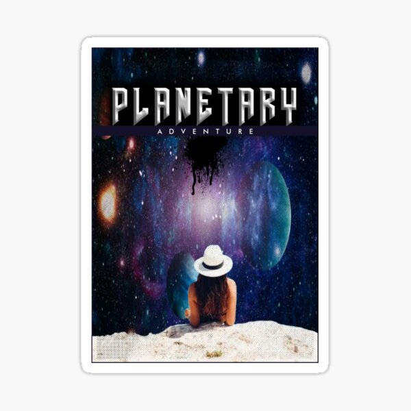 "Planetary" Sticker for Sale by SufyanDesain | Redbubble