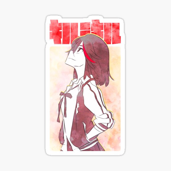 "Kill la Kill Ryuko Matoi" Sticker for Sale by KakafutyCorp | Redbubble