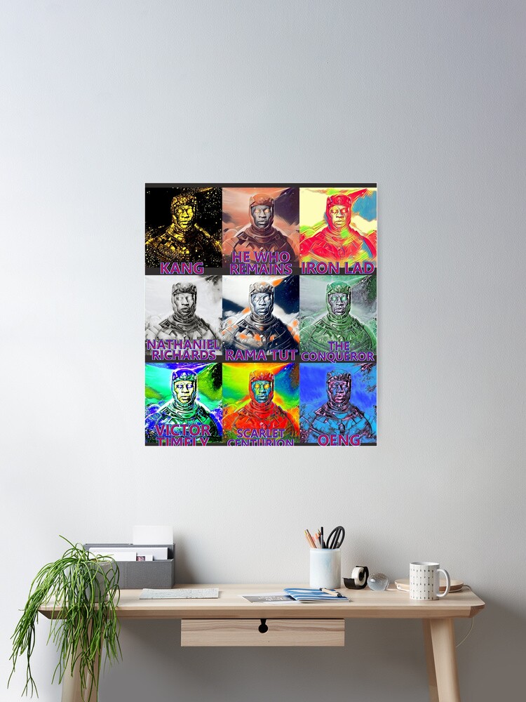 "KANG / He Who Remains / The Conqueror Portaits - Pop Art Style" Poster for Sale by Kyllerbuzcut ...