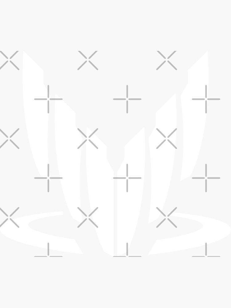 "Mass Effect Spectre Logo | White" Sticker for Sale by BIG-DICK-EN3RGY ...
