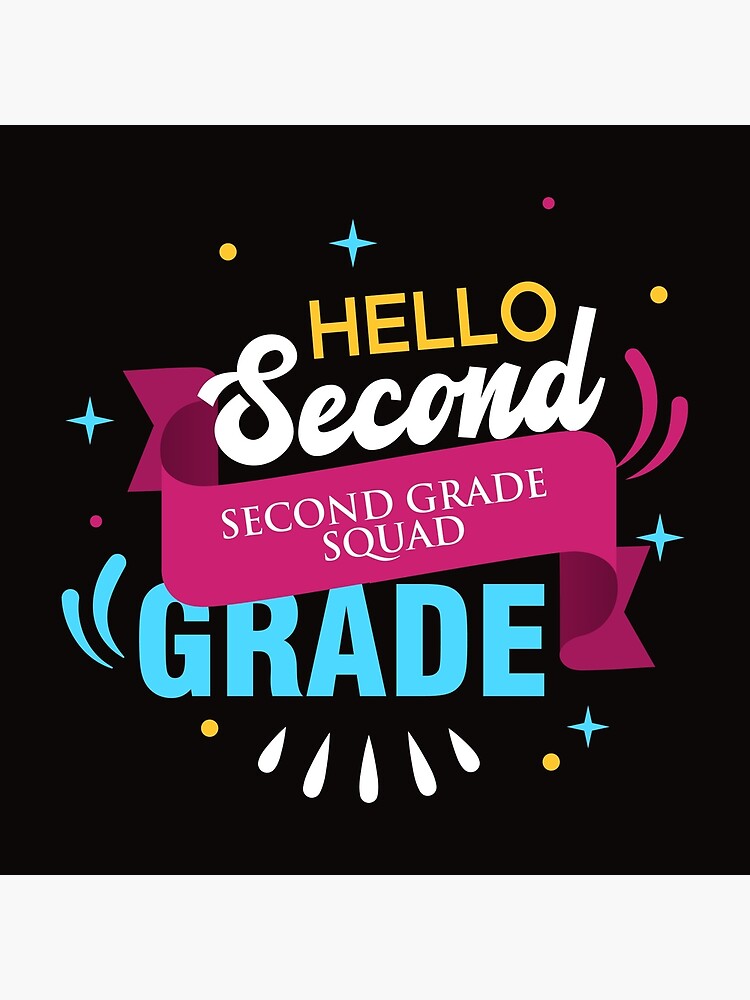Póster «Hola segundo grado - escuadrón de segundo grado, escuadrón de ...