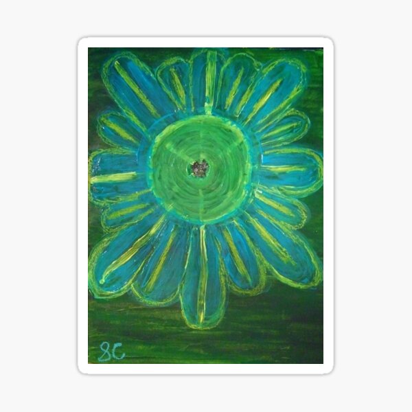 "Boho Matrix Flower" Sticker for Sale by EnticingRose | Redbubble