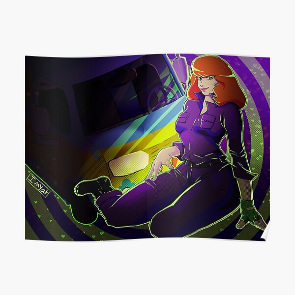 "70's Ginger Ghost Detective" Poster for Sale by ImyarFart | Redbubble