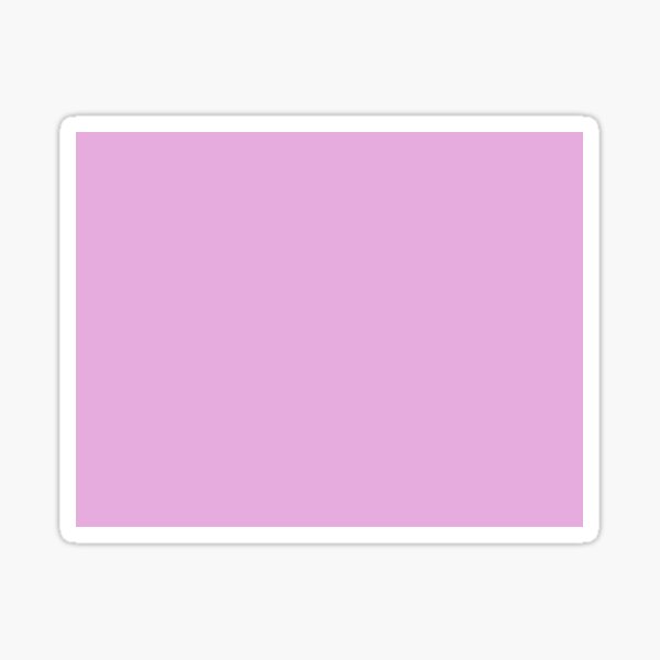 "Solid Pastel Light Pink" Sticker by SamDanson1 | Redbubble