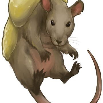 "Rimworld boomrat" Sticker for Sale by lulufox27 | Redbubble