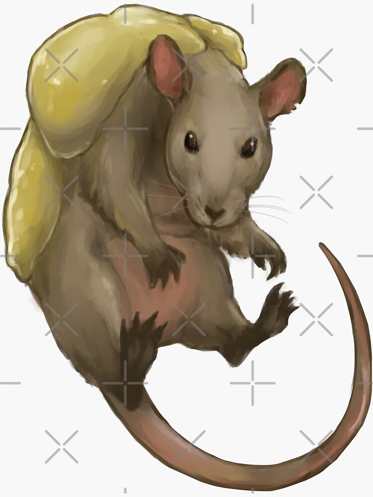 "Rimworld boomrat" Sticker for Sale by lulufox27 | Redbubble