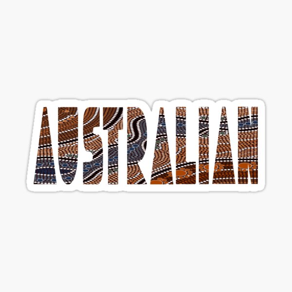 "authentic australian aboriginal art" Sticker for Sale by Milana17 ...