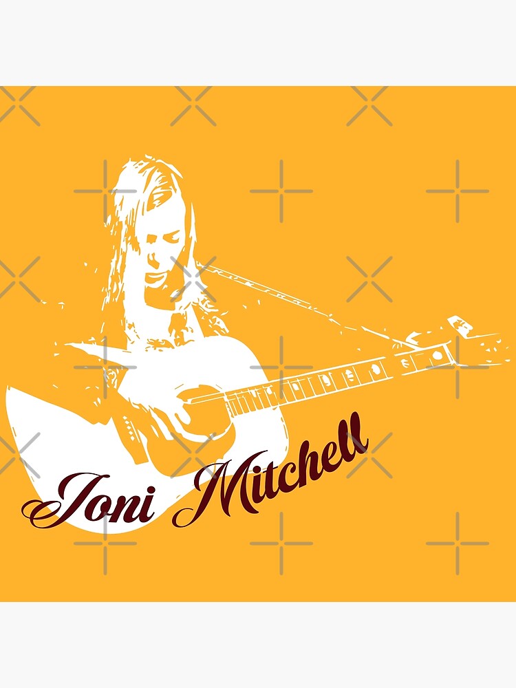 "Joni Mitchell illustration and art ,Joni Mitchell designs " Poster by ...