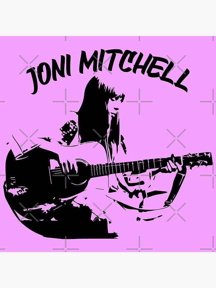 "Joni Mitchell illustration ,Joni Mitchell designs " Poster by Color-ME ...