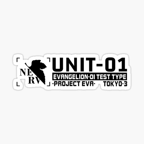 "EVA-01 Test Type" Sticker for Sale by Saturnalia-Shop | Redbubble