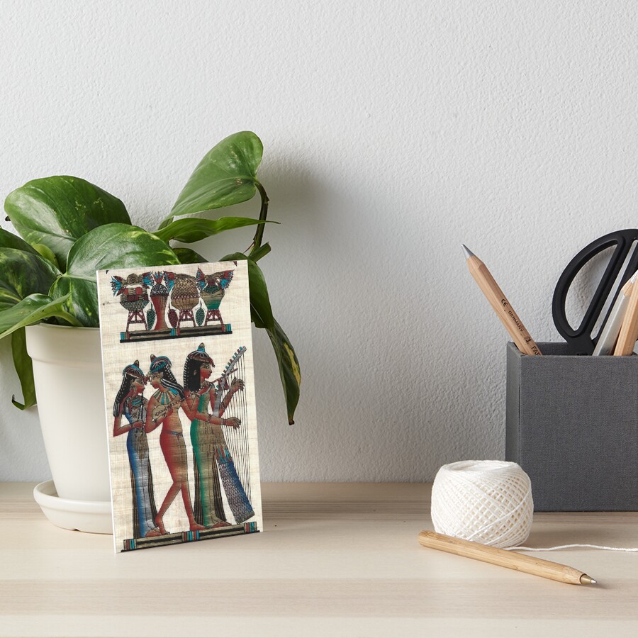 "Egyptian Papyrus" Art Board Print by OrangePyramid | Redbubble
