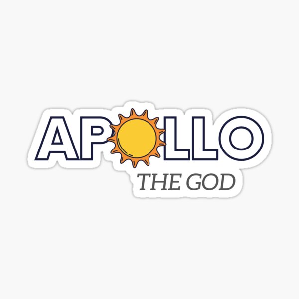 "Apollo | The God" Sticker for Sale by EmmaSmNY | Redbubble