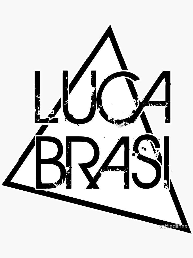Pegatina «Logotipo de Luca Brasi - Colores claros» de unifiedlines ...