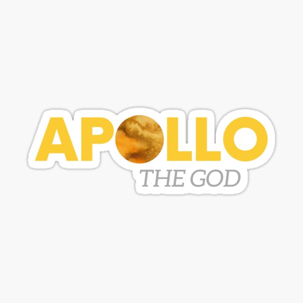 "Apollo Sun | The God " Sticker for Sale by EmmaSmNY | Redbubble