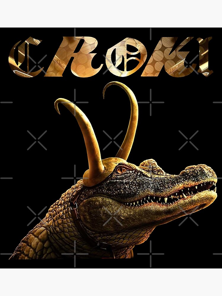 "CROKI LOKI ALLIGATOR" Art Print for Sale by itamishogeki | Redbubble