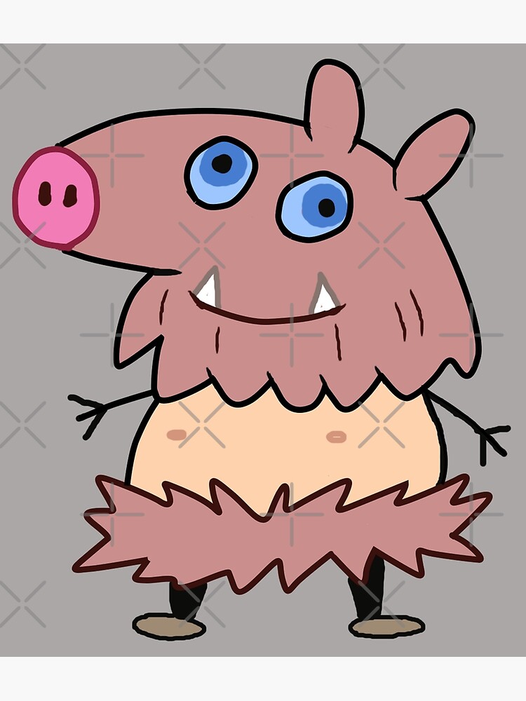 "Demon Slayer Kimetsu No Yaiba Inosuke Pig Boy Cartoons" Poster by ...