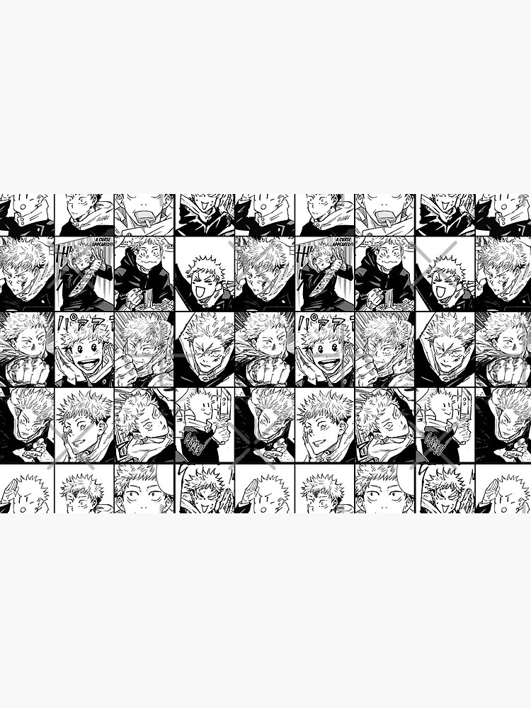"Itadori yuji manga collage - black and white version" Coffee Mug for ...