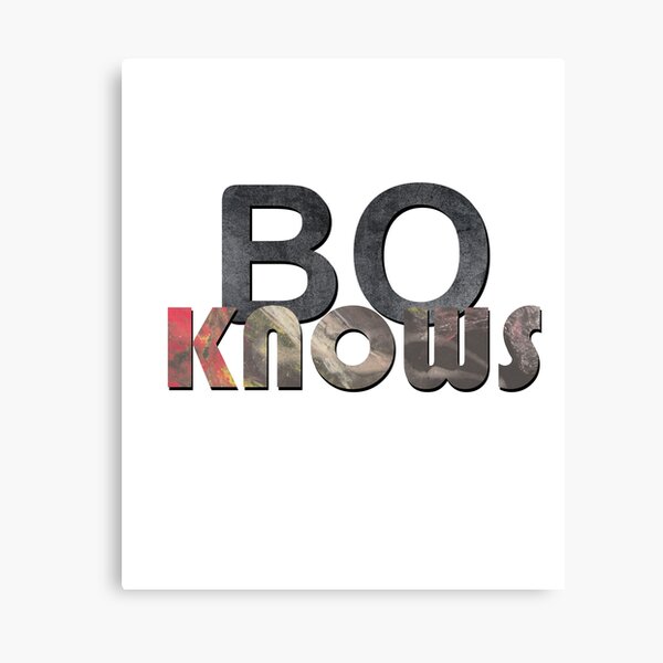 "BO knows BO MOM BO WIFE BO CHILD BO KNOWS NOBODY KNOWS BO FATHER BO ...