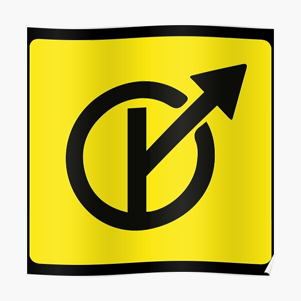 "MGTOW Symbol (2) for Men Going Their Own Way" Poster for Sale by mgtow ...