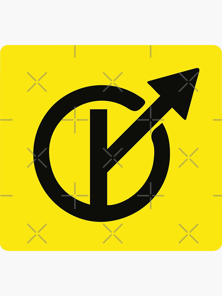 "MGTOW Symbol (2) for Men Going Their Own Way" Sticker for Sale by ...