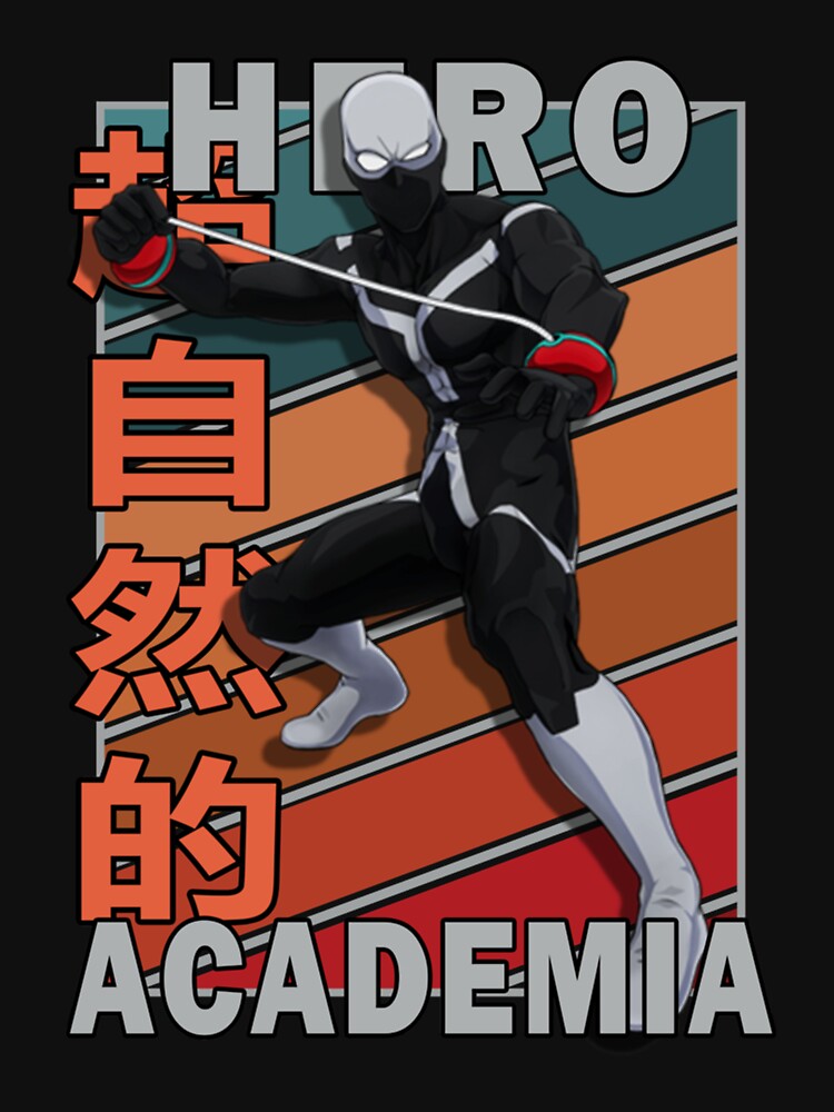 "Twice My Hero Academia Boku No Hero Academia Retro Color Stripe" T ...