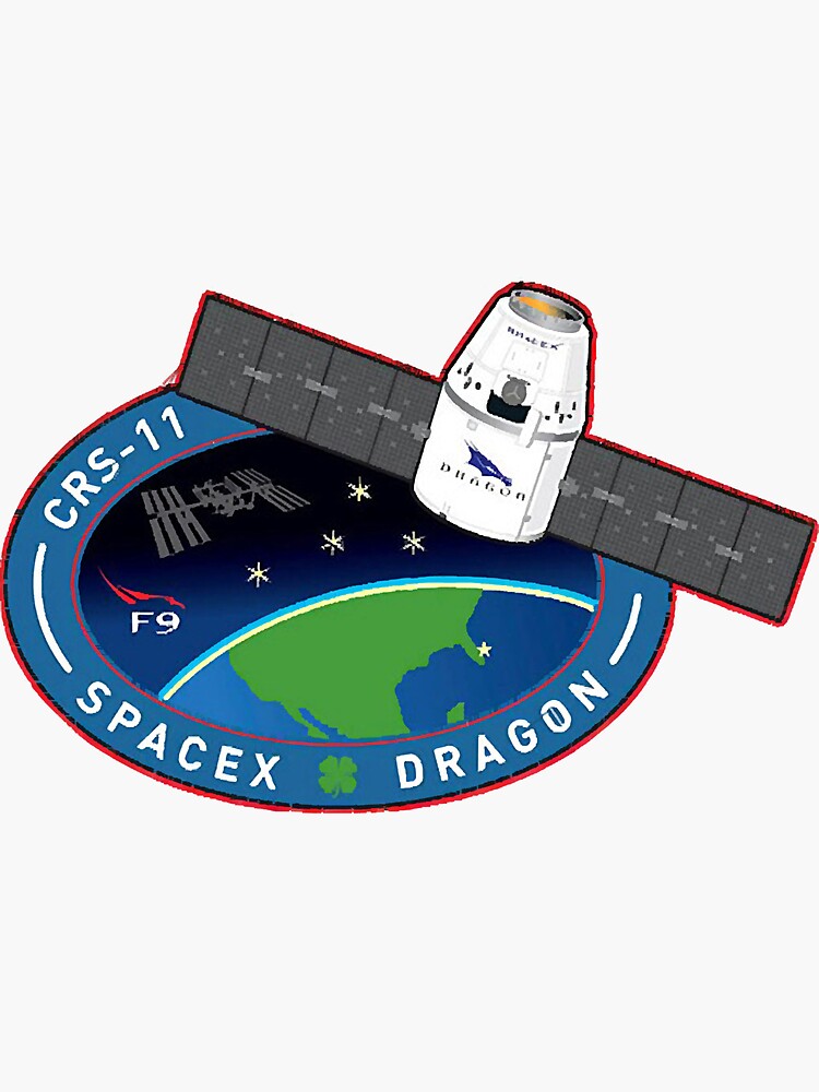 "CRS-11 Logo " Sticker for Sale by shaGorden32 | Redbubble