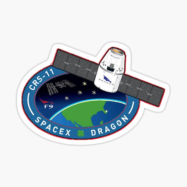 "CRS-11 Logo " Sticker for Sale by shaGorden32 | Redbubble