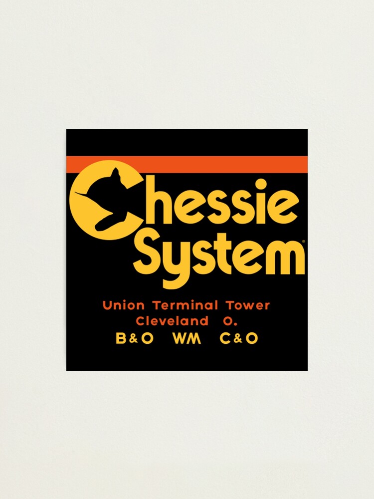 "Chessie System Railroad (CSRR) - Vintage Railroad Logo" Photographic ...