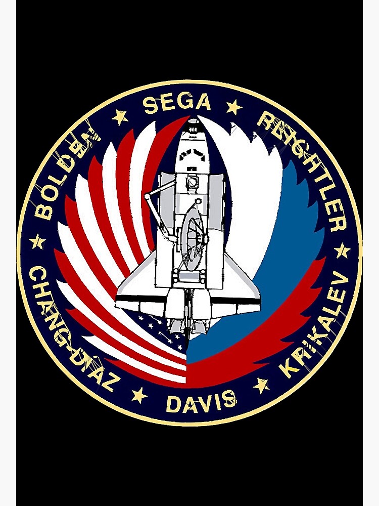"STS-60 Mission Patch " Poster for Sale by cuzziDanette06 | Redbubble