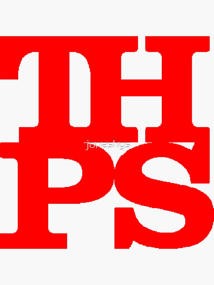 "THPS - LOVE" Sticker by jonashgs | Redbubble