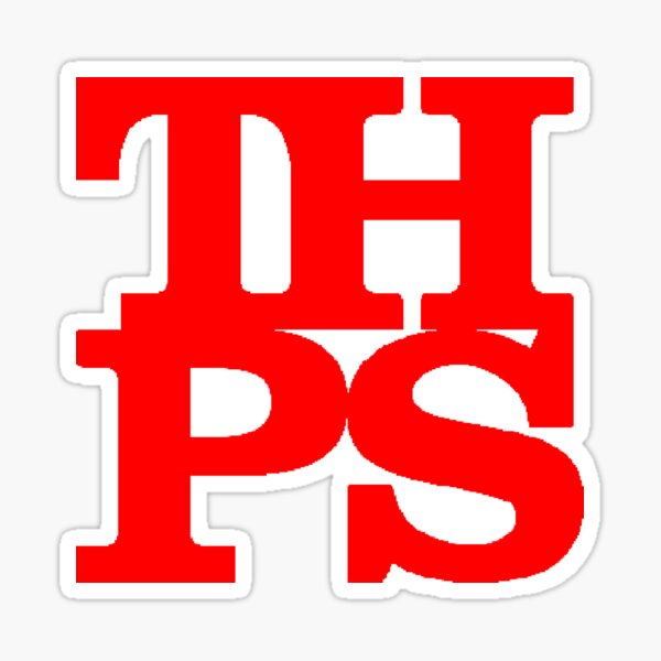 "THPS - LOVE" Sticker by jonashgs | Redbubble