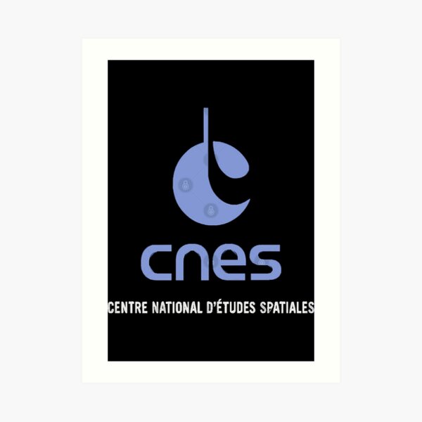 "CNES Logo for Dark Colors " Art Print for Sale by cuzziDanette06 ...