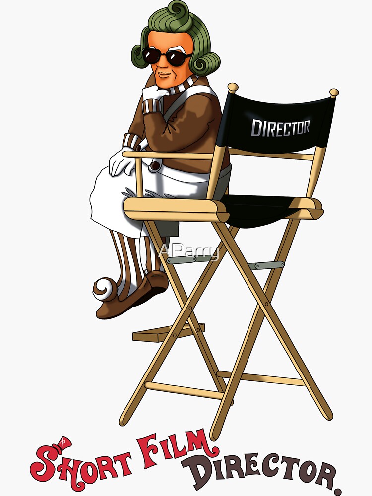 "Short Film Director" Sticker by AParry | Redbubble