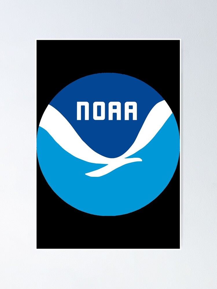 "NOAA Logo " Poster for Sale by shaGorden32 | Redbubble
