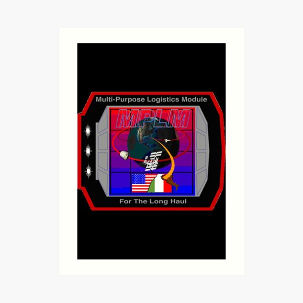 "Multi-Purpose Logistics Module Logo " Art Print for Sale by cuzziDanette06 | Redbubble