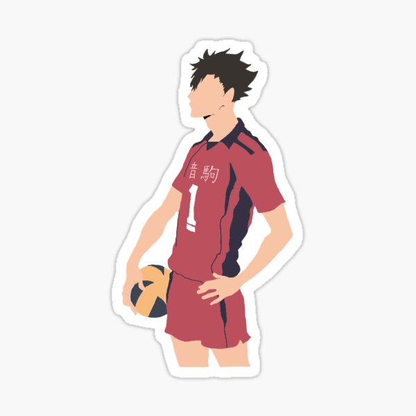 "Haikyuu Kuroo" Sticker for Sale by ArtsyKiwiPops | Redbubble