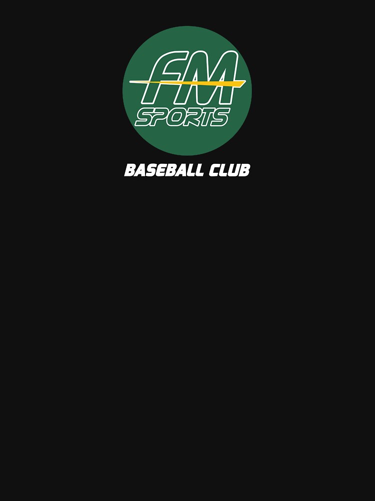 "FM Sports Baseball Club Circle Logo" Essential T-Shirt for Sale by FM ...
