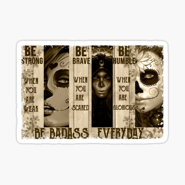 " Three Catrinas" Sticker for Sale by SilvinaNoemi | Redbubble