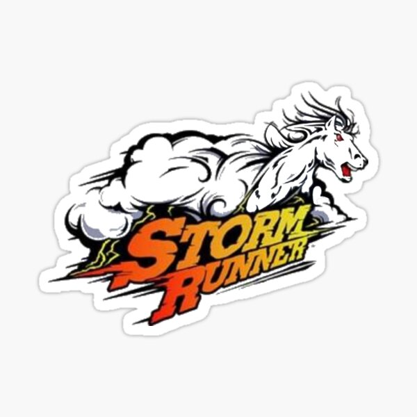 "Storm Runner Hersheypark" Sticker for Sale by CoasterShirts | Redbubble