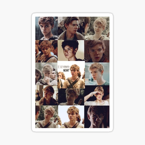 "Newt" Sticker for Sale by Ghuncha101 | Redbubble