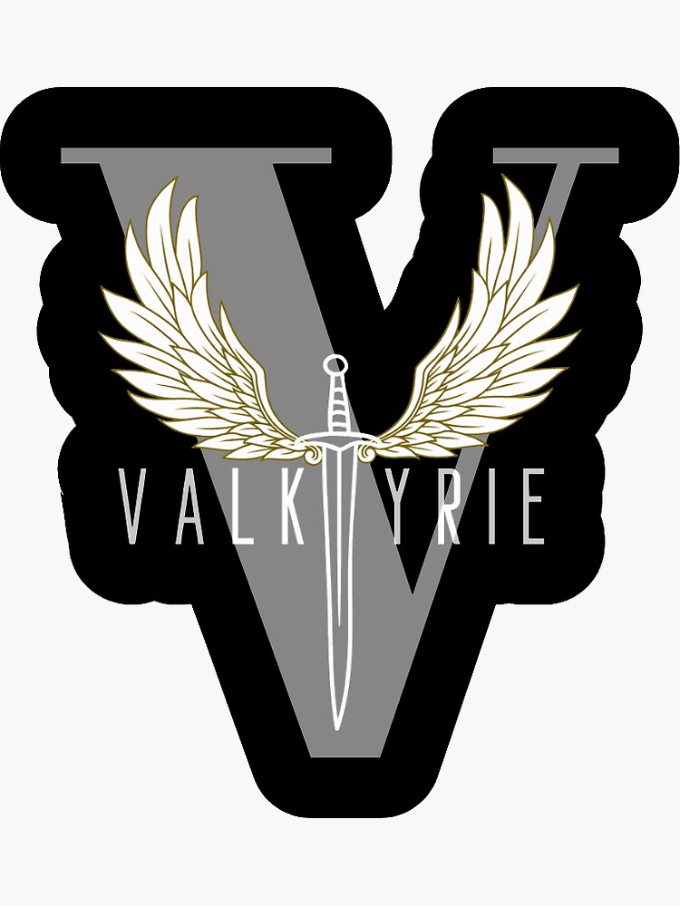 "Valkyrie (ACOSF) logo" Sticker for Sale by MagnoliaPines | Redbubble