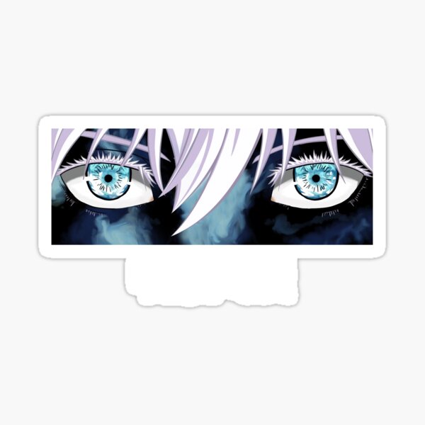 "Satoru Gojo Jujutsu Kaisen Anime Logo Jujutsu Kaisen Anime" Sticker ...