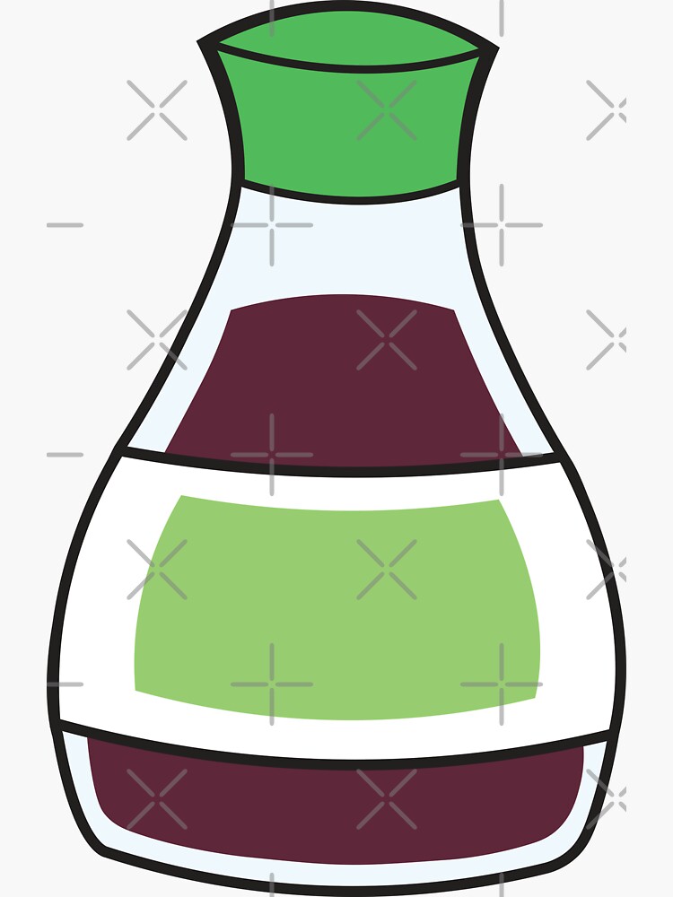 "Soy Sauce bottle" Sticker for Sale by JericaS | Redbubble
