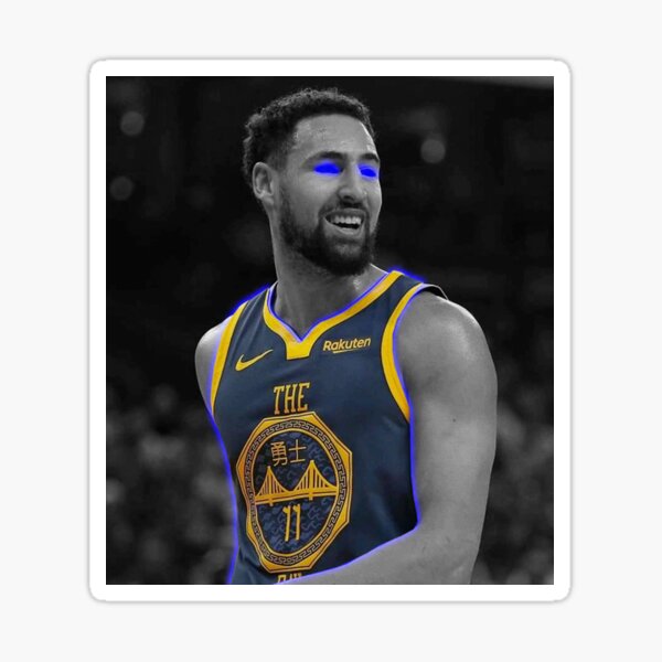 "Klay Thompson God Mode" Sticker for Sale by Quadghouls | Redbubble